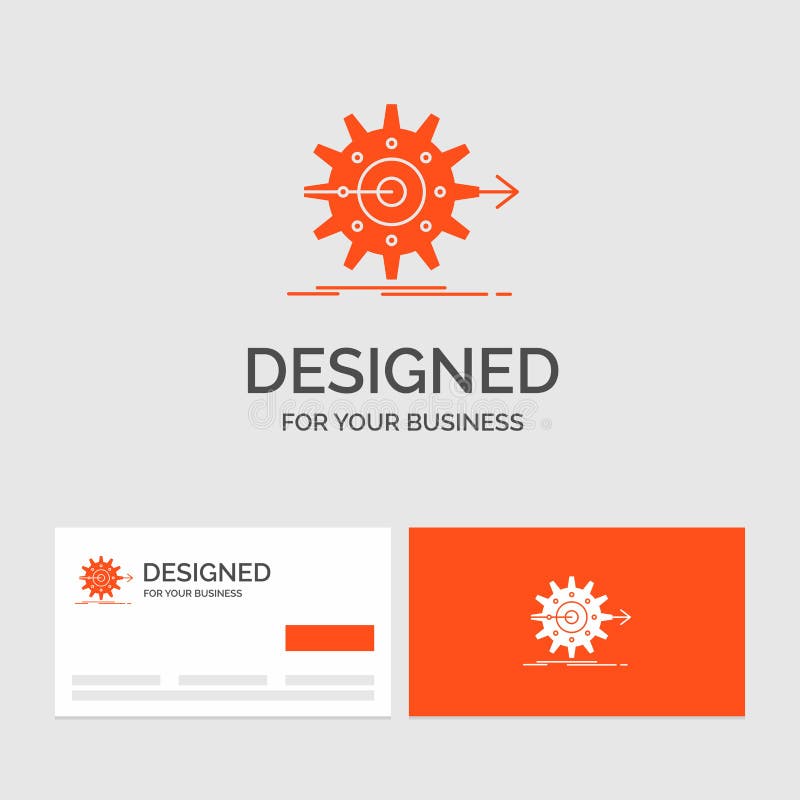 Business Logo Template for Performance, Progress, Work, Setting, Gear ...