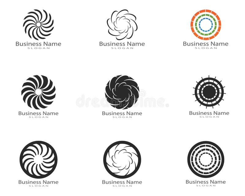 Business Logo, Vortex, Spiral Icon Vector Template Stock Vector ...