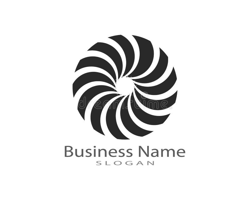 Business Logo, Vortex, Spiral Icon Vector Template Stock Vector ...