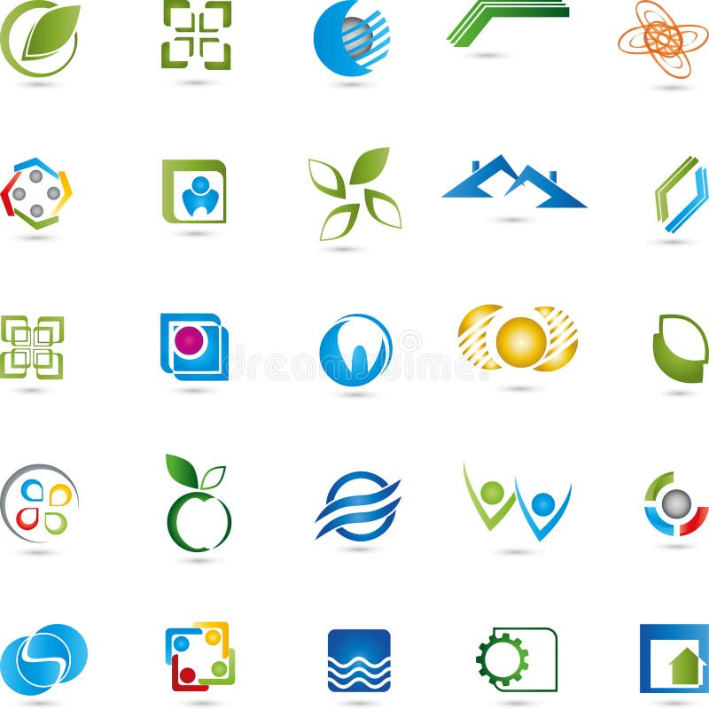 Business, Logos, Collection, Services Stock Vector - Illustration of ...