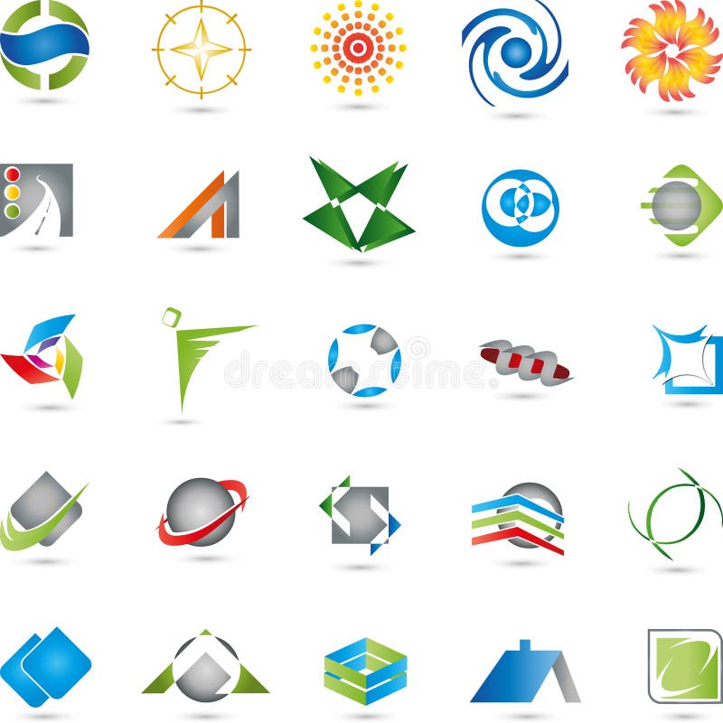 Business, Logos, Collection, Services Stock Vector - Illustration of ...