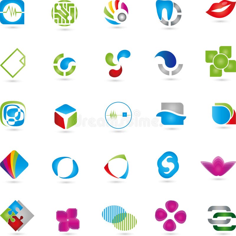 Business, Logos, Collection, Services Stock Vector - Illustration of ...