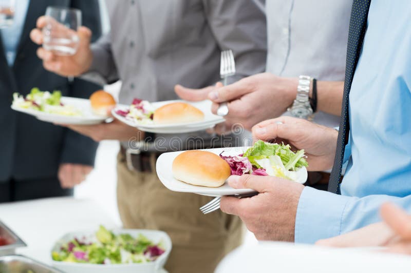 Business-Lunch-Detail stockbild. Bild von korporativ - 30551967
