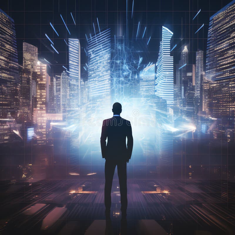 Business Magnate Finance Business Background Wallpaper Vector Stock ...