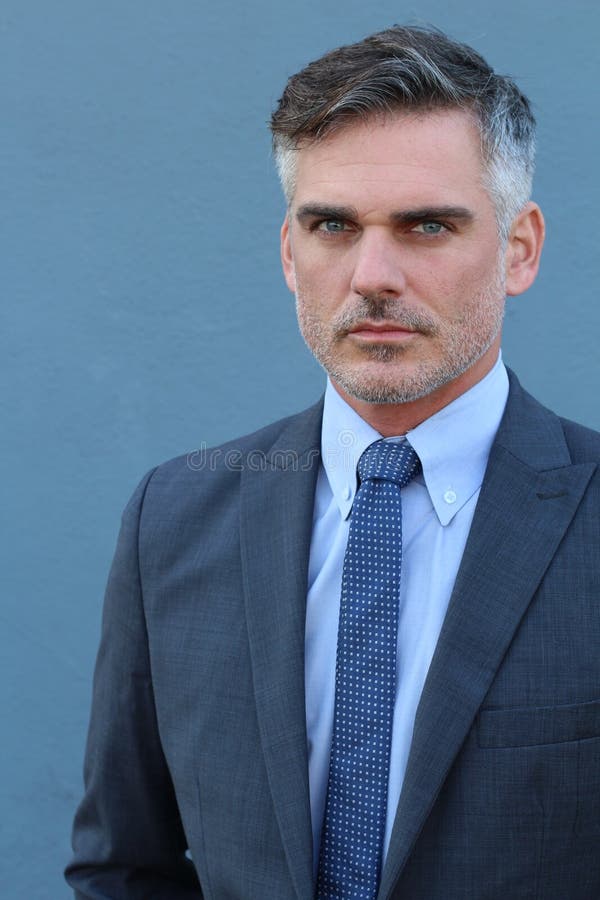 Business Magnate with Arms Crossed Stock Photo - Image of handsome ...