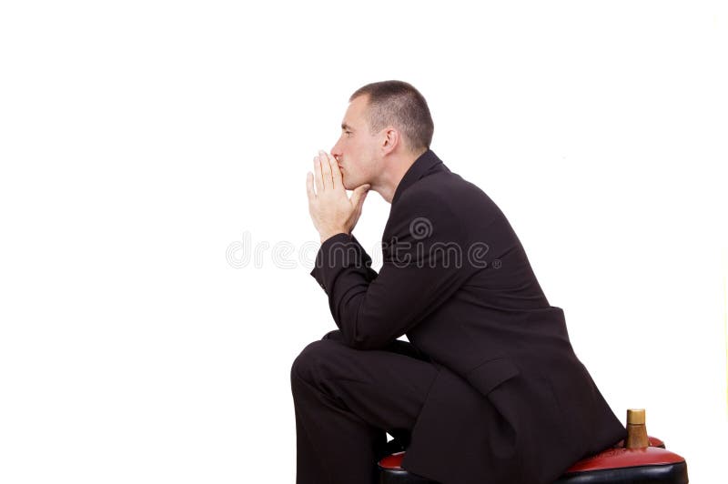 Business Man stock photo. Image of person, smart, expression - 1403438