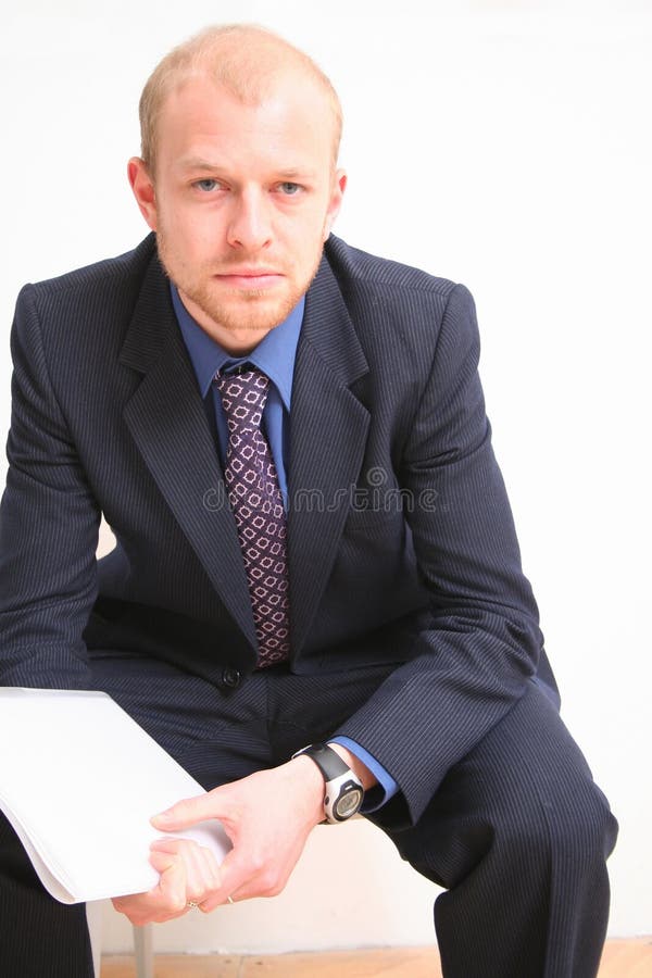Business Man 2 stock image. Image of concentration, relax - 710069
