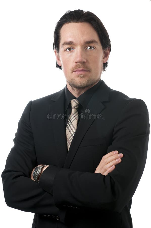 Business man stock photo. Image of male, attitude, businessman - 23055056