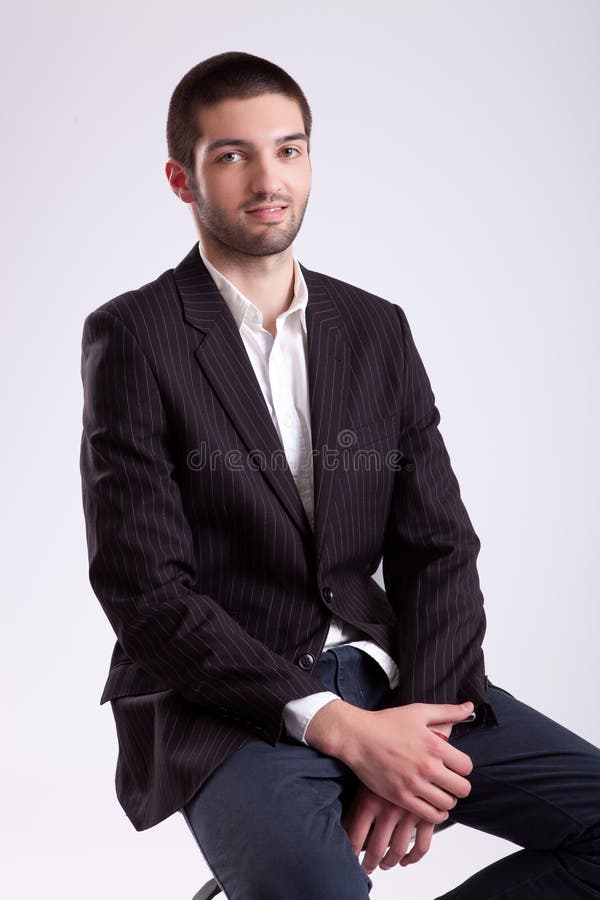 Business man stock photo. Image of indoor, businesspeople - 25020838