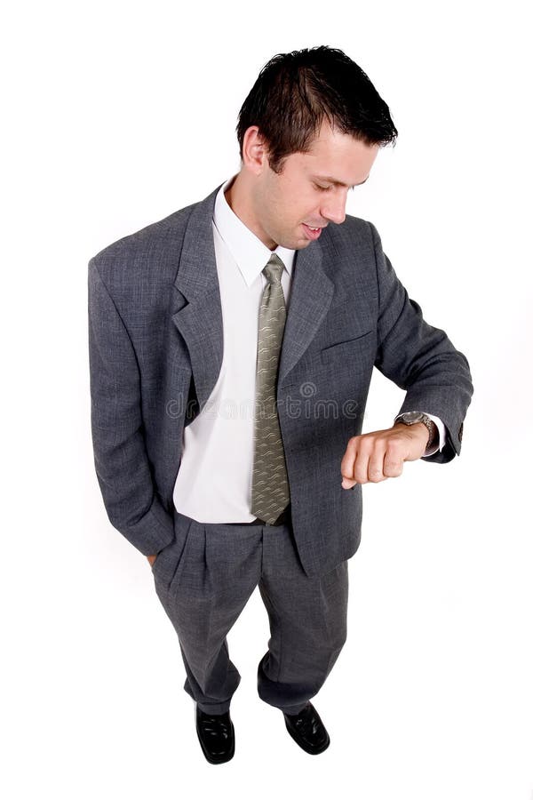 Business man stock photo. Image of looking, watching, watch - 2579772