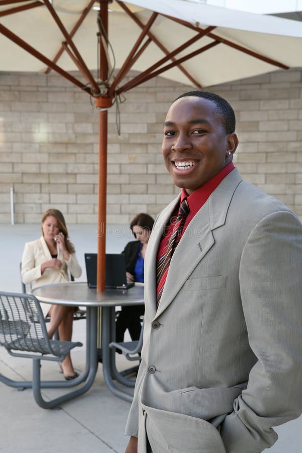 Goofy Salesman stock photo. Image of people, office, portrait - 1699940