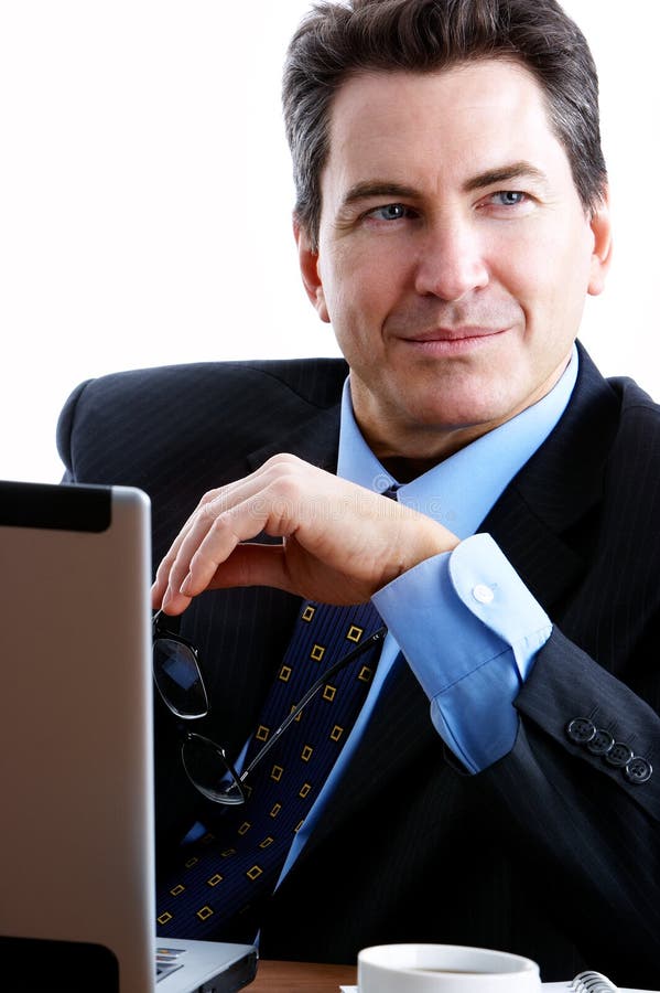 Business man stock photo. Image of shirt, male, lights - 6241966