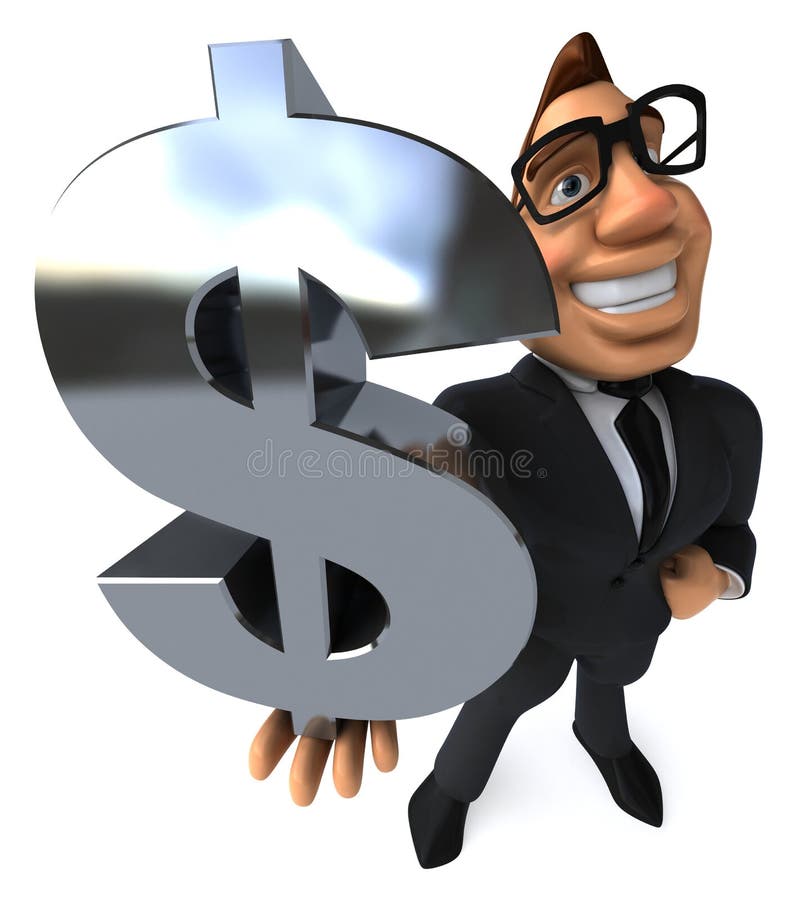 Business man stock illustration. Illustration of work - 45334254