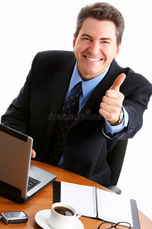 Business man stock image. Image of happy, businessman - 4600293