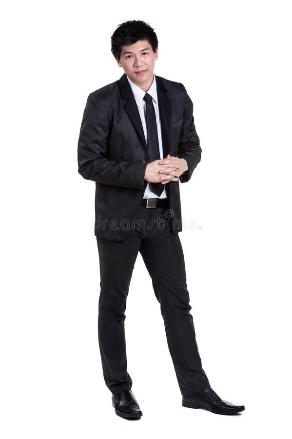 Business Man Attractive Smart Suit Stock Photo - Image of expressing ...