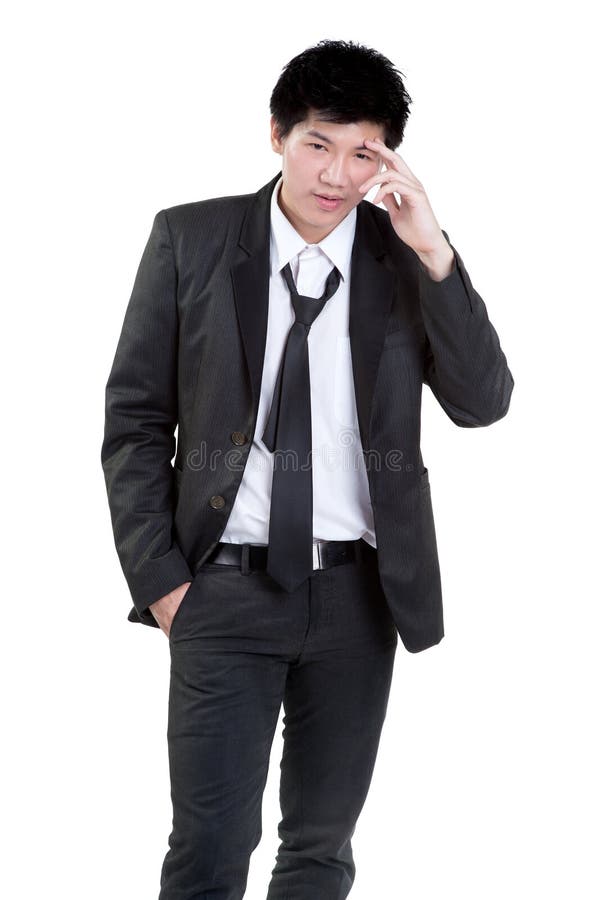 Business Man Attractive Smart Sucess Good Suit Stock Photo - Image of ...