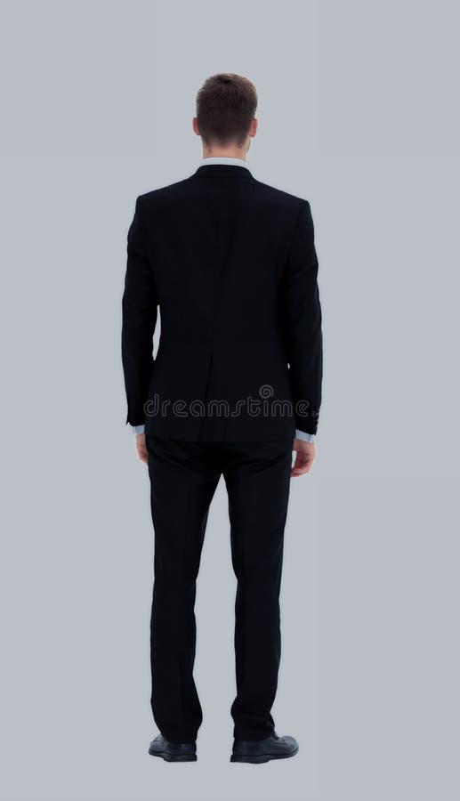Business man. Back side. stock photo. Image of manager - 101358762