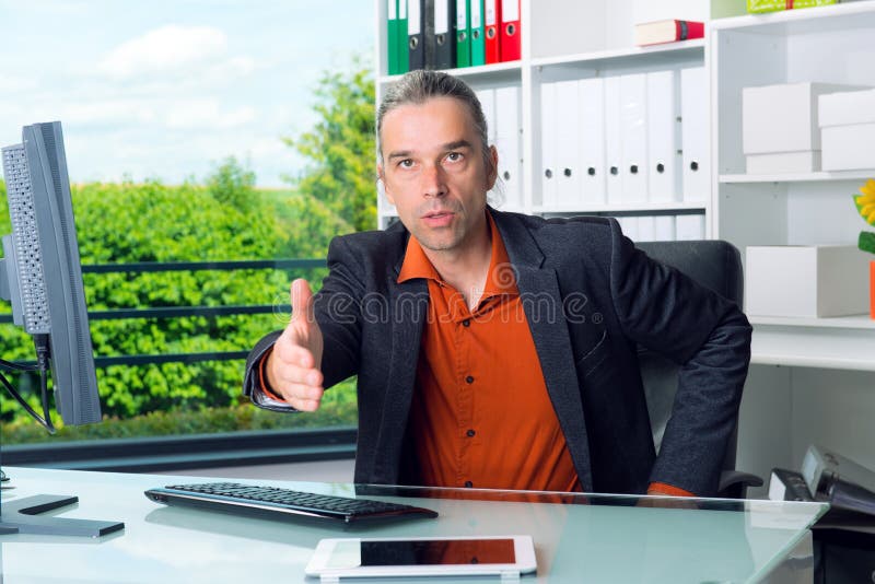 Accountant Behind Computer Monitor Stock Photos - Free & Royalty-Free ...