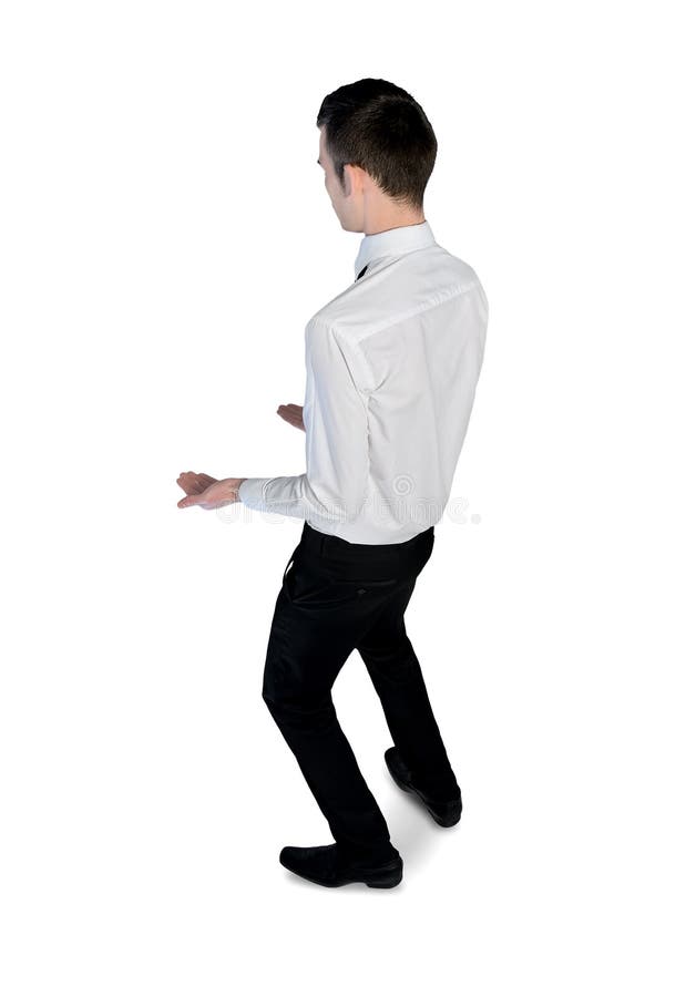 Business Man Carry Something Stock Photo - Image of delivery, package ...