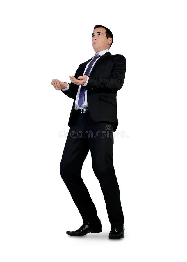Business Man Carry Something Stock Photo - Image of adult, copy: 55936056