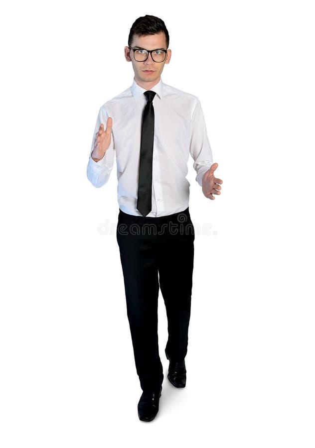 Business Man Carry Something Stock Image - Image of hand, career: 49427681