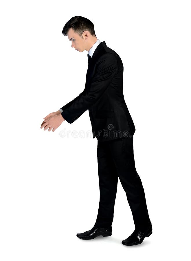 Business Man Carry Something Stock Photo - Image of hand, professional ...