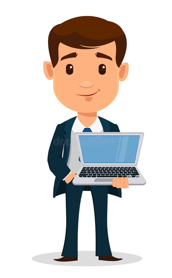 Business Man Cartoon Character in Smart Clothes, Office Style. Y Stock ... Business Man Cartoon Character in Smart Clothes, Office Style. Y Stock ...
