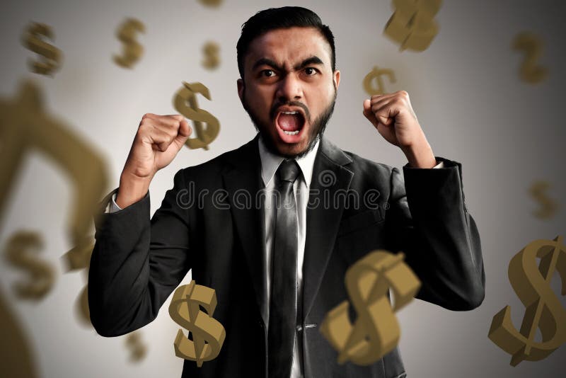 Business Man Celebrating Get Rewards Stock Image - Image of feel ...
