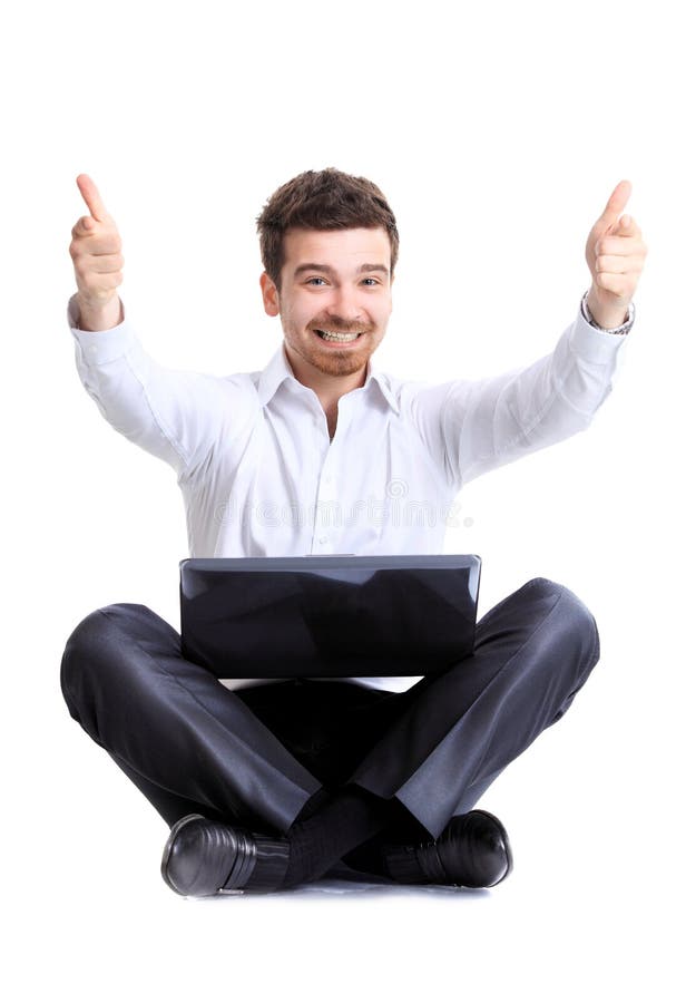 6,643 Man Celebrating Office Computer Stock Photos - Free & Royalty ...