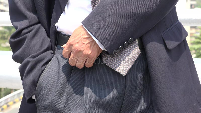 Business Man Checking Pocket Stock Photo - Image of finance ...