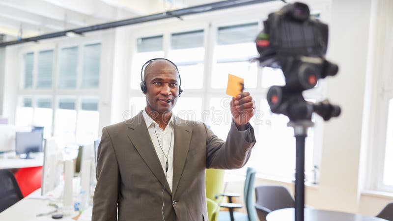Online Video Conference Meeting by Business Team Stock Image - Image of ...