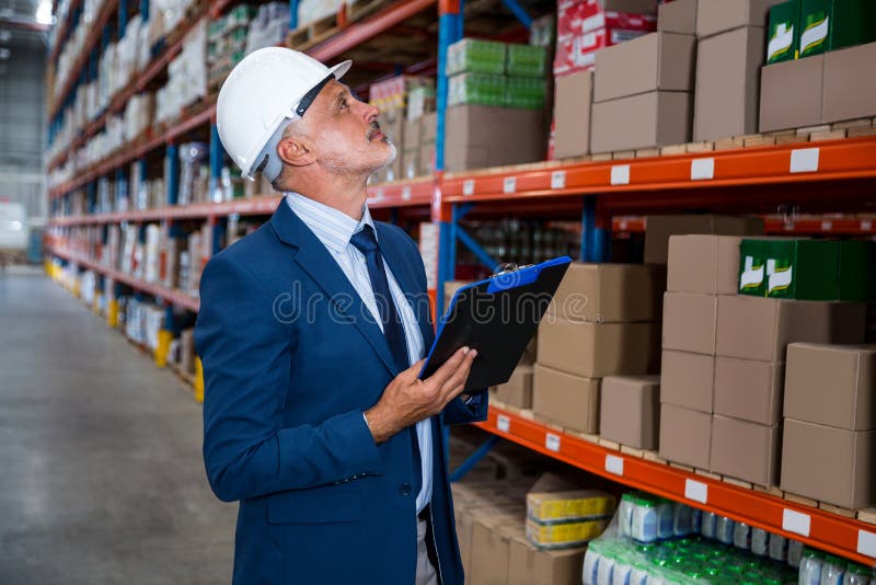 Business Man is Concentrating during His Work Stock Photo - Image of ...