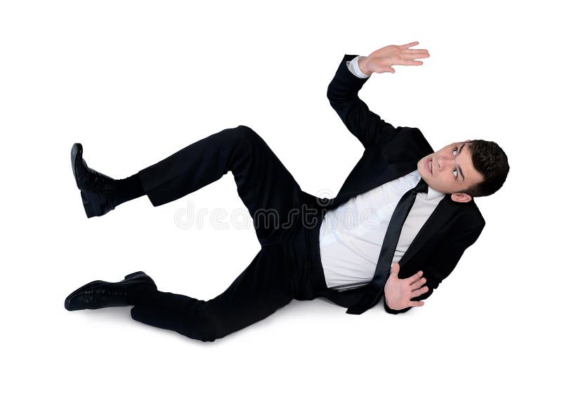 Business Man Dodge Something Stock Image - Image of avoid, danger: 49403731