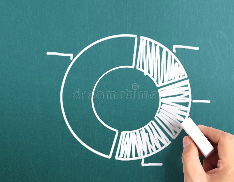 Business man drawing graph stock image. Image of increase - 39297231
