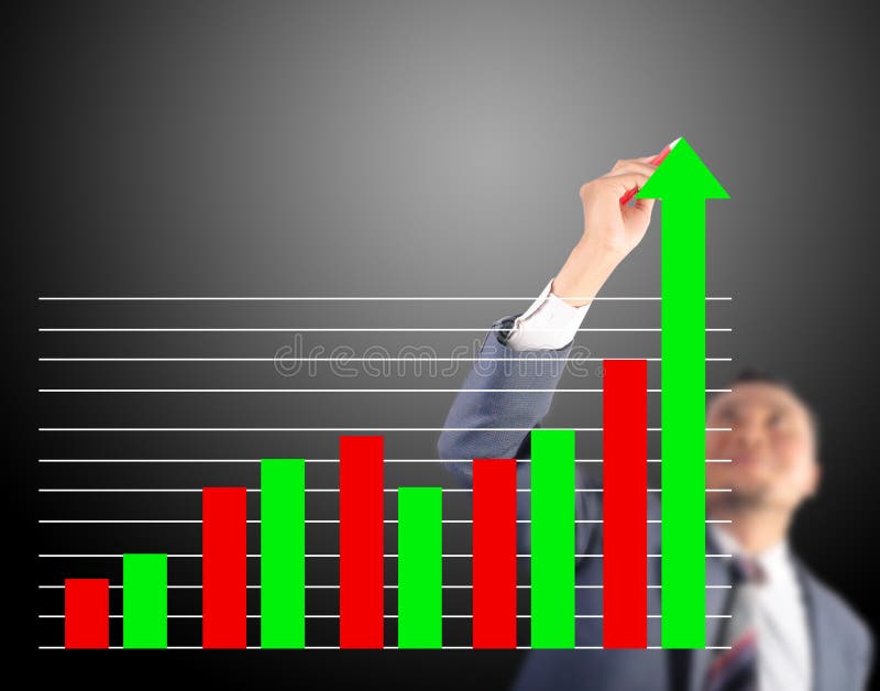Businessman Measuring His Salary Stock Image - Image of career, profit ...