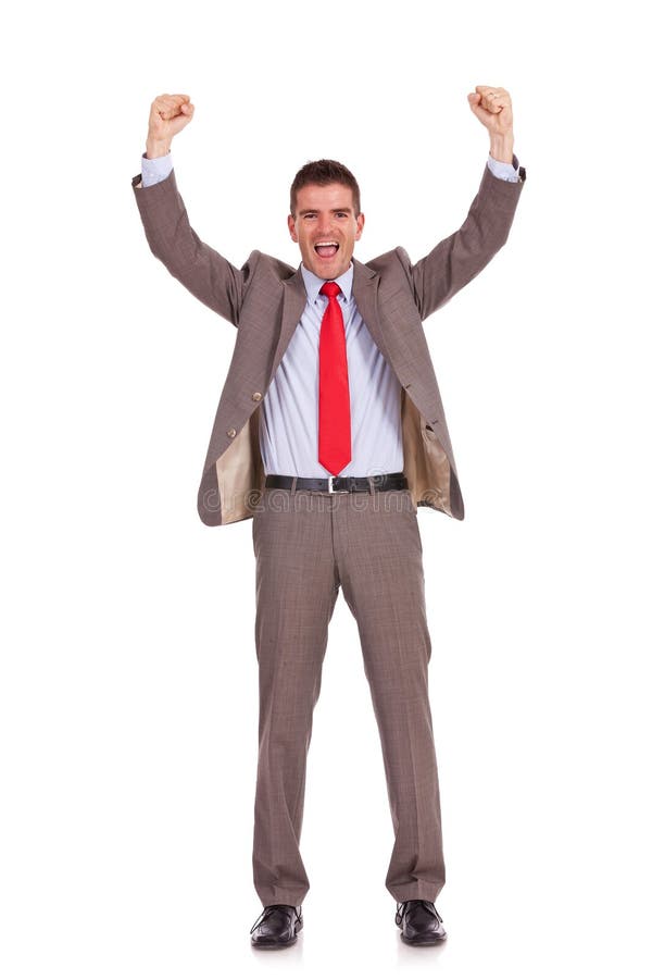 Enjoying her success stock image. Image of candid, leadership - 7411719