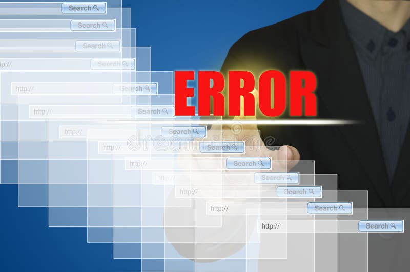 594 Business Man Error Message Stock Photos - Free & Royalty-Free Stock ...