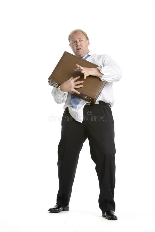 Distracted and Rumpled Business Man Stock Image - Image of office ...