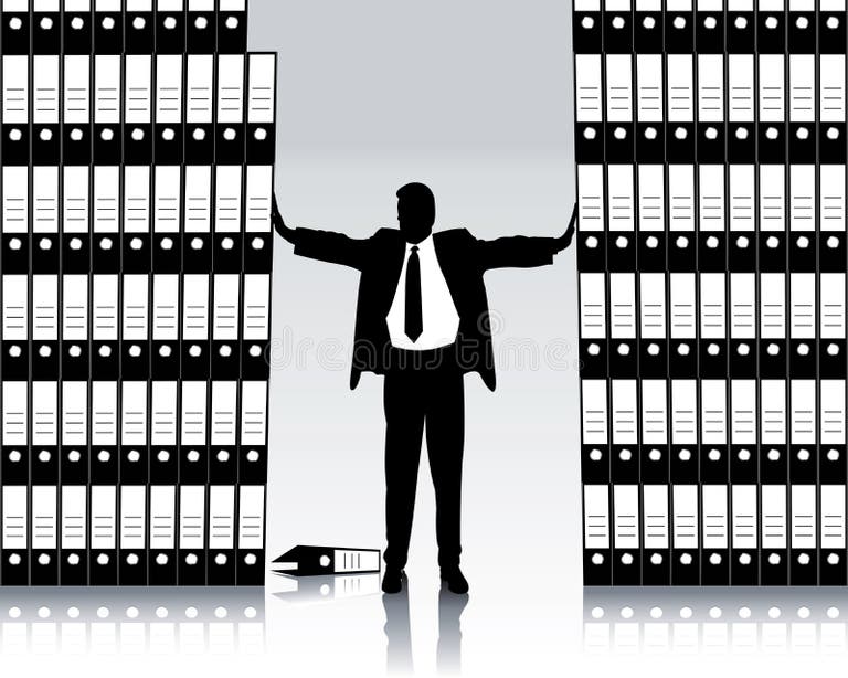 Folder Man Stock Illustrations – 12,000 Folder Man Stock Illustrations ...