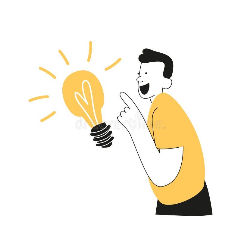 Idea Found stock illustration. Illustration of idea, achievement - 28794453