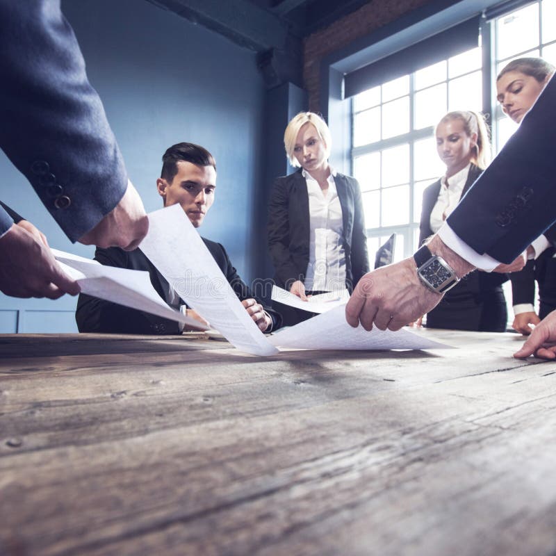 Business Man Getting Extra Work Stock Image - Image of table, business ...