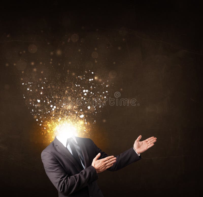 Brain Exploding In Rainbow Colors Stock Image - Image of genius ...