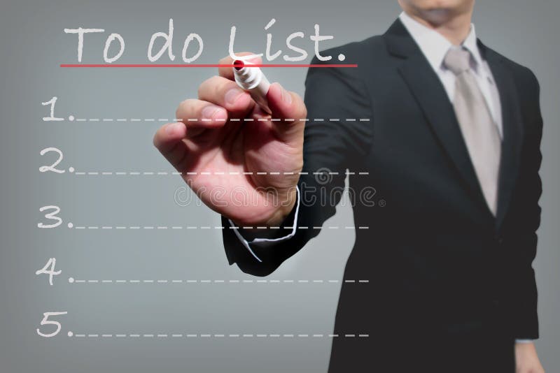 Business man hand checking stock photo. Image of hand - 35828070