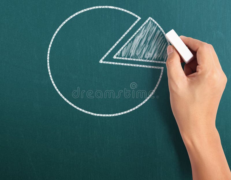 Business Man Hand Drawing a Graph Stock Photo - Image of line, graph ...