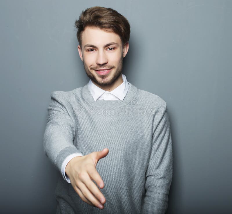 395 Business Man Hand Extended Stock Photos - Free & Royalty-Free Stock ...