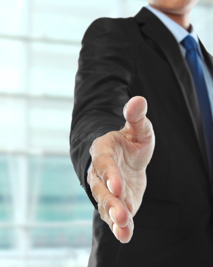 Business man hand shake stock photo. Image of communication - 25569852