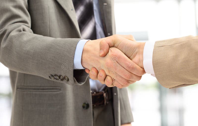 Business man handshake stock image. Image of pact, prosperity - 18381621