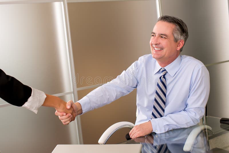 Business man handshake stock image. Image of person, introduce - 62062965