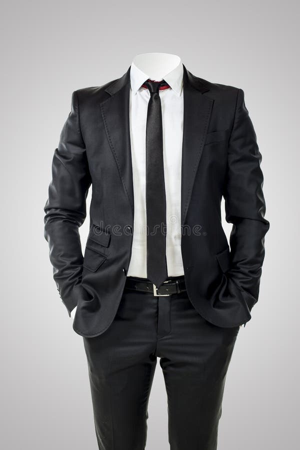 Business man without head stock image. Image of business - 33688747