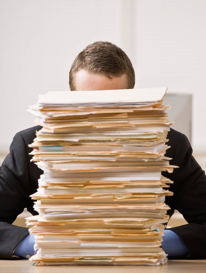 Stack of folder stock photo. Image of investment, accumulation - 3780132